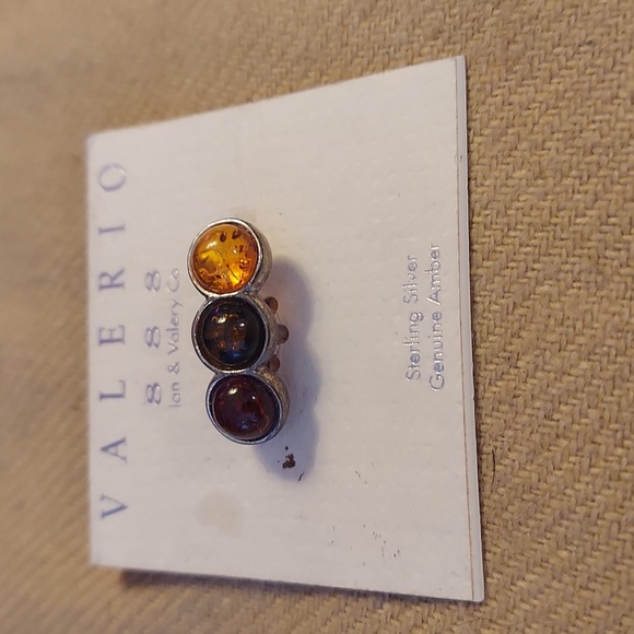 Ian & Valery | Jewelry | Valerie 888 Ian Valery Co Sterling Amber ...